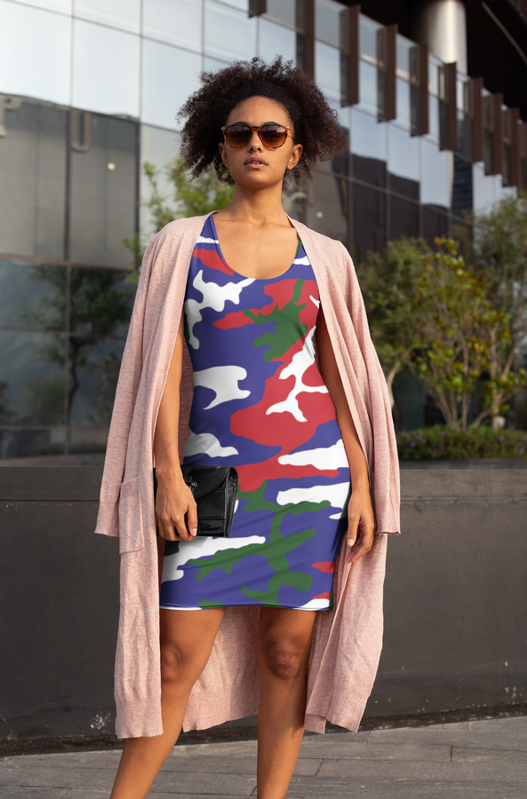British Virgin Islands Camouflage - Dress - Properttees