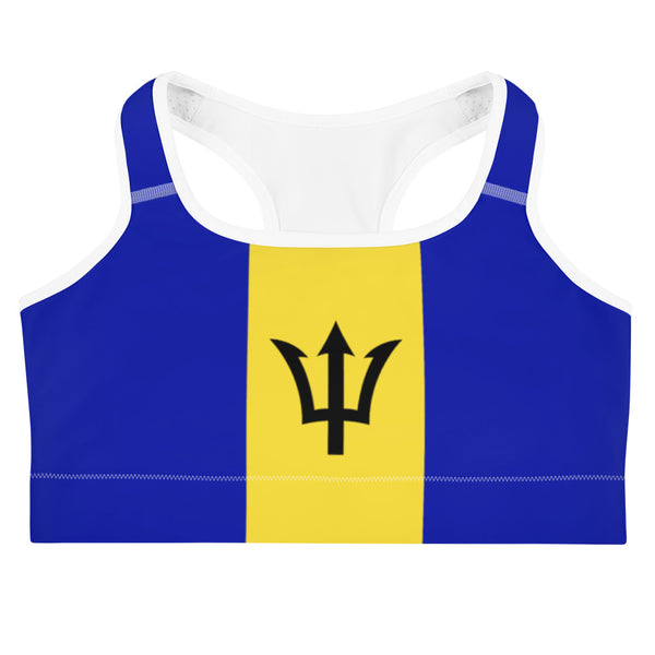 Barbados Flag - Sports bra - Properttees